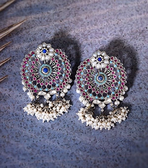 Qasbah Collection by Tribe Amrapali | Buy Silver Tribal Jewellery Online